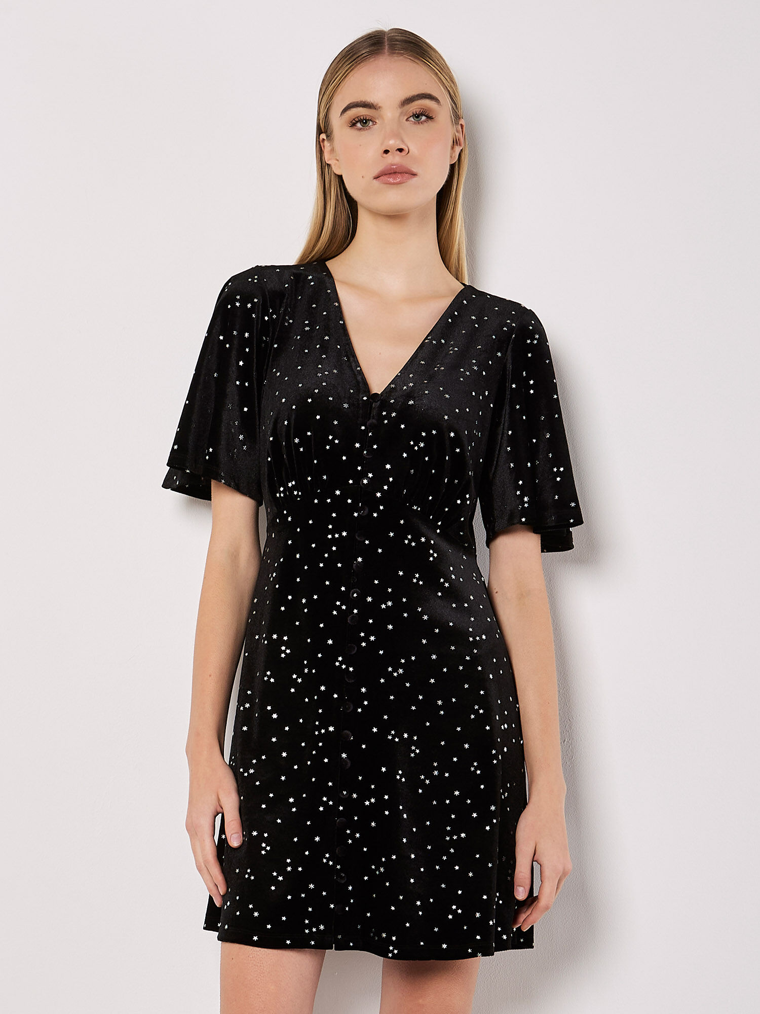 Velvet Mimosa Star Dress – ZI LIFE